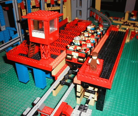 Matt's Lego Roller Coaster